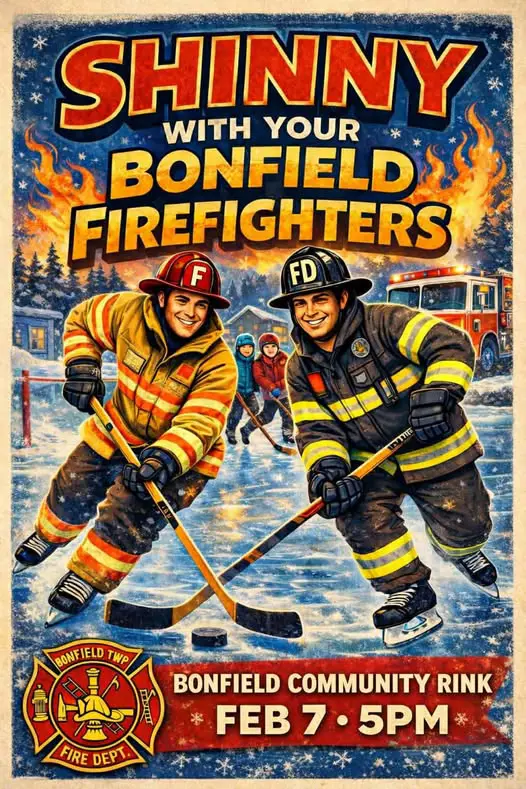 Shinny with your Bonfield Firefighters | Township of Bonfield