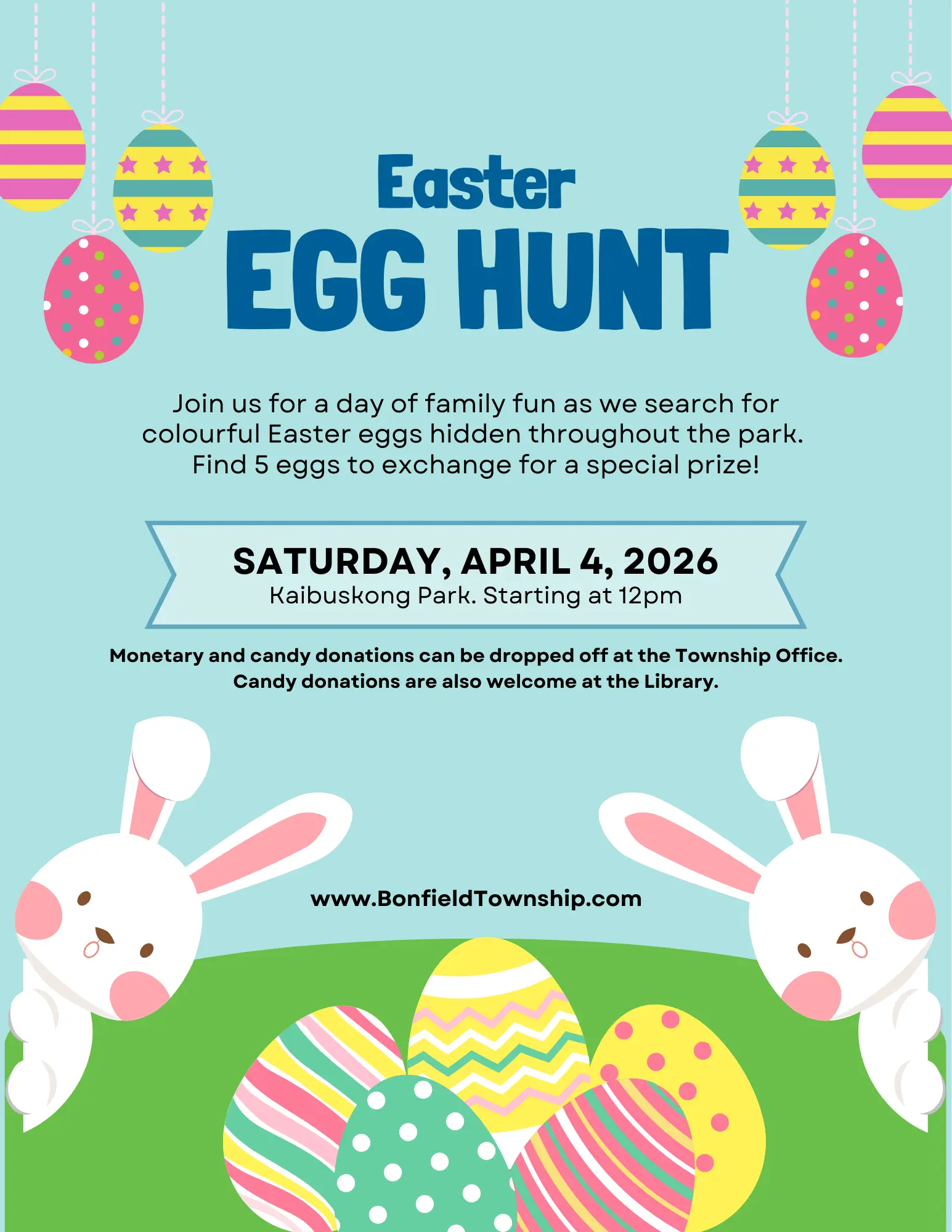 Easter Egg Hunt 2026 | Township of Bonfield